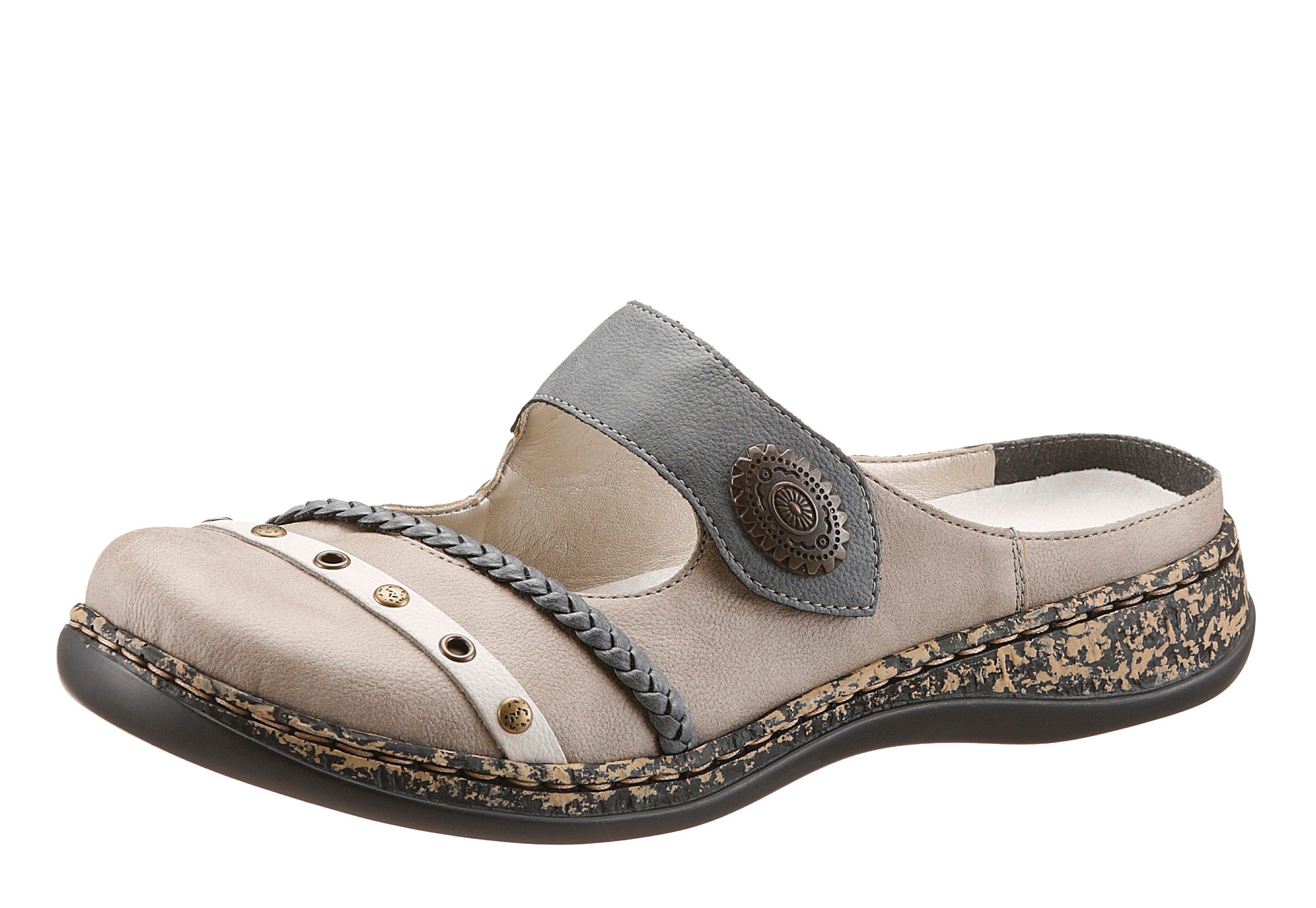 Rieker Clog taupe sheego